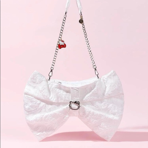 Hello Kitty | Bags | Hello Kitty Bow Design Purse | Poshmark